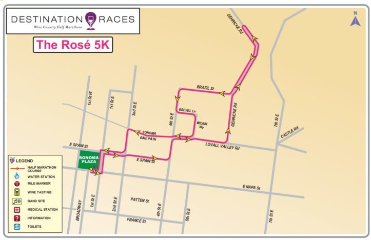 rose-5k-course-map – Run Strong Run