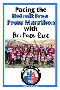 Race Recap: Detroit Free Press Marathon – Run Strong Run